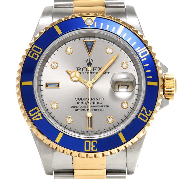 Rolex Submariner Silver Men's Watch - 16613T for sale online | eBay
