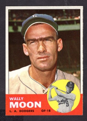 1963 TOPPS WALLY MOON CARD NO:279 NEAR MINT CONDITION | eBay