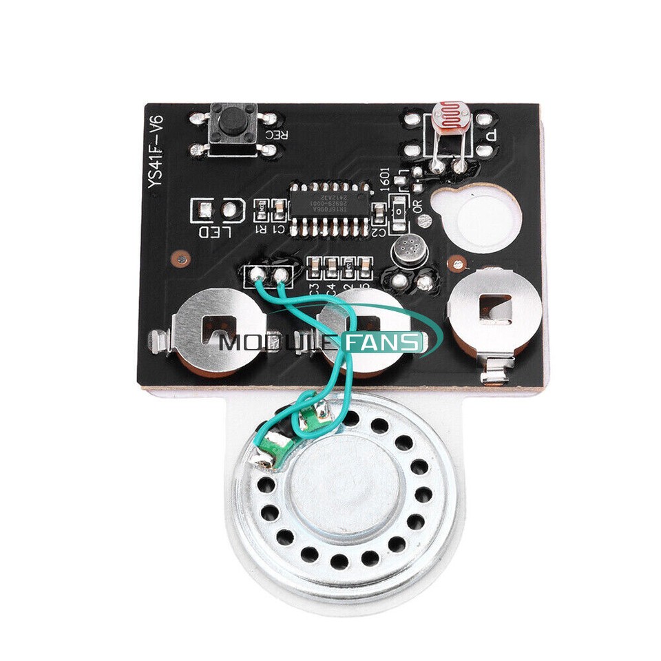 30s Greeting Card DIY Recordable Voice Chip Music Box Sound Module ...