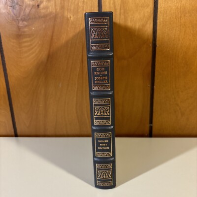 1984 Franklin Library Joseph Heller God Knows Signed 1st Edition | eBay