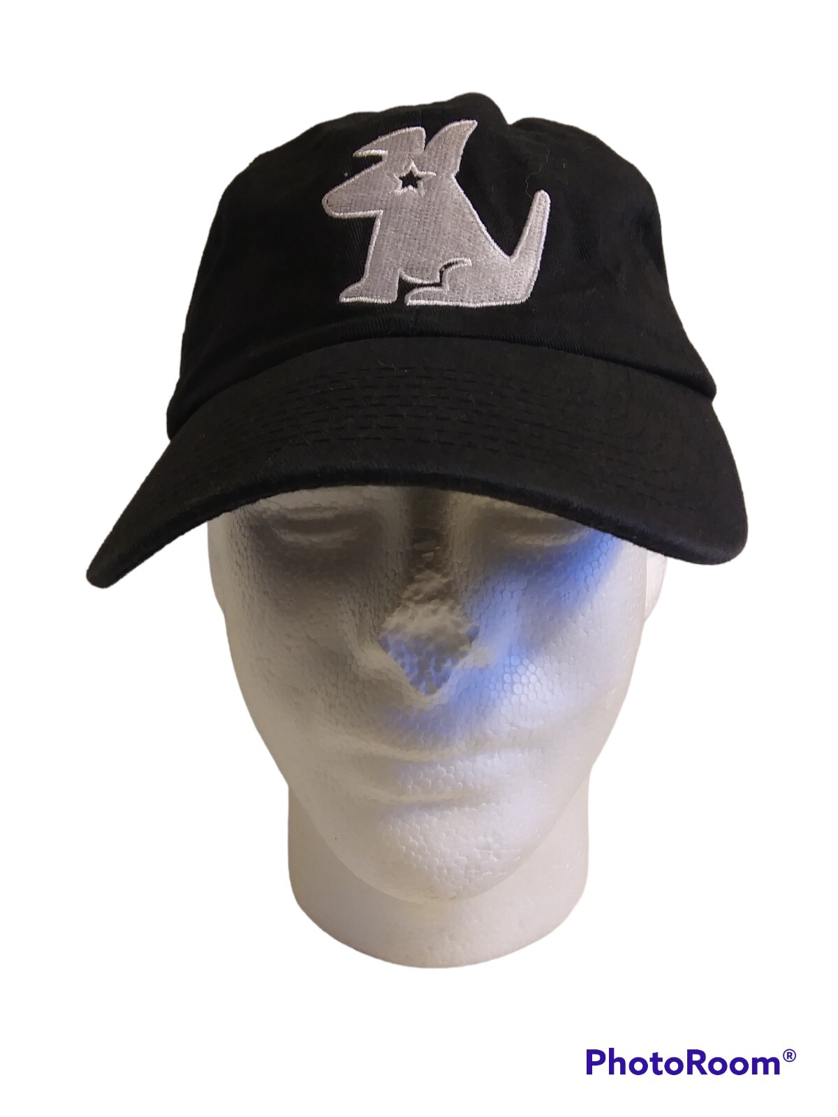 Sirius XM Satellite Radio Promo Hat Black White Dog Adjustable ...