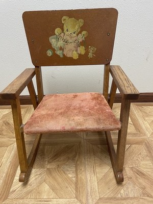Antique Child’s Musical Rocking Chair | eBay