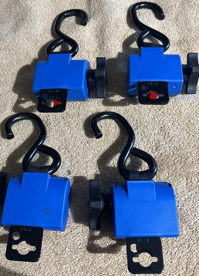 Q'STRAINT Wheelchair Retractor Tie Down Straps Qty 4 Matched | eBay