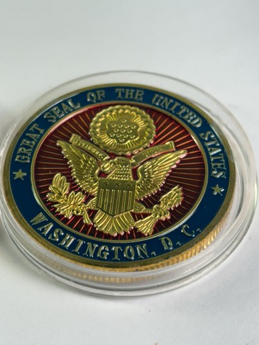 PAIR OF 2 RARE THE WHITE HOUSE WASHINGTON DC COINS SEAL VTG ORIGINAL ...