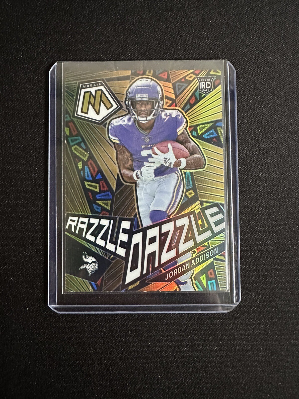 2023 Jordan Addison Razzle Dazzle Vikings Rookie Card | eBay