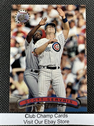 1996 #309 Scott Servais Topps Stadium Club Baseball Cubs | eBay