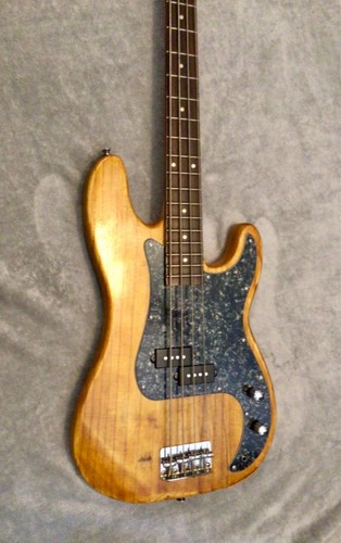 P Style Bass Guitar Custom Aged Wood Finish | eBay