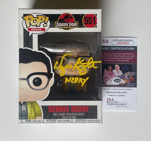 Wayne Knight Authentic Hand Signed Funko, JSA, Jurassic Park, Nedry ...