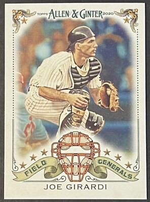 2020 Topps Allen & Ginter Field Generals #FG-6 Joe Girardi New York ...