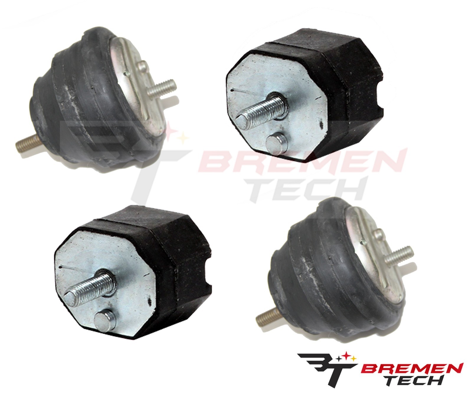 Engine Mount LH RH Set 4PCS for 1997-2003 BMW E39 525i 528i 530i OE ...