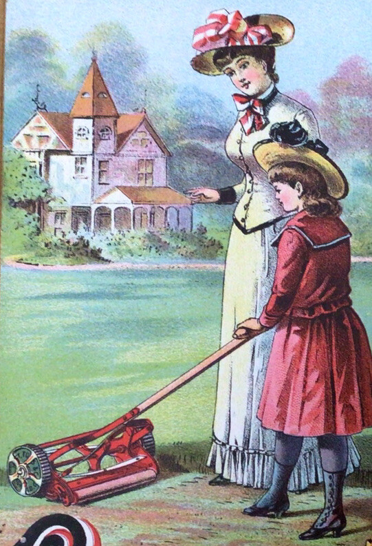 Victorian Lawn Mower