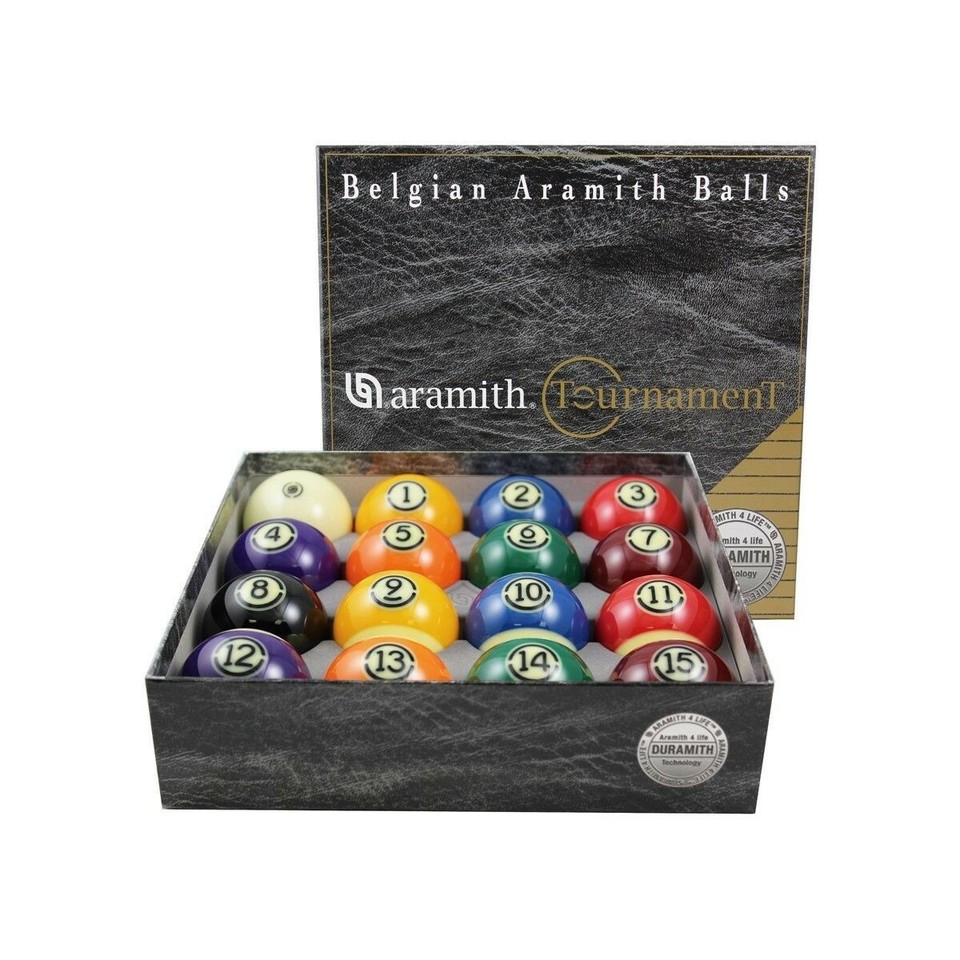 ARAMITH 2.25in (57.2mm) Duramith Tournament Pool Table Billiard Game ...