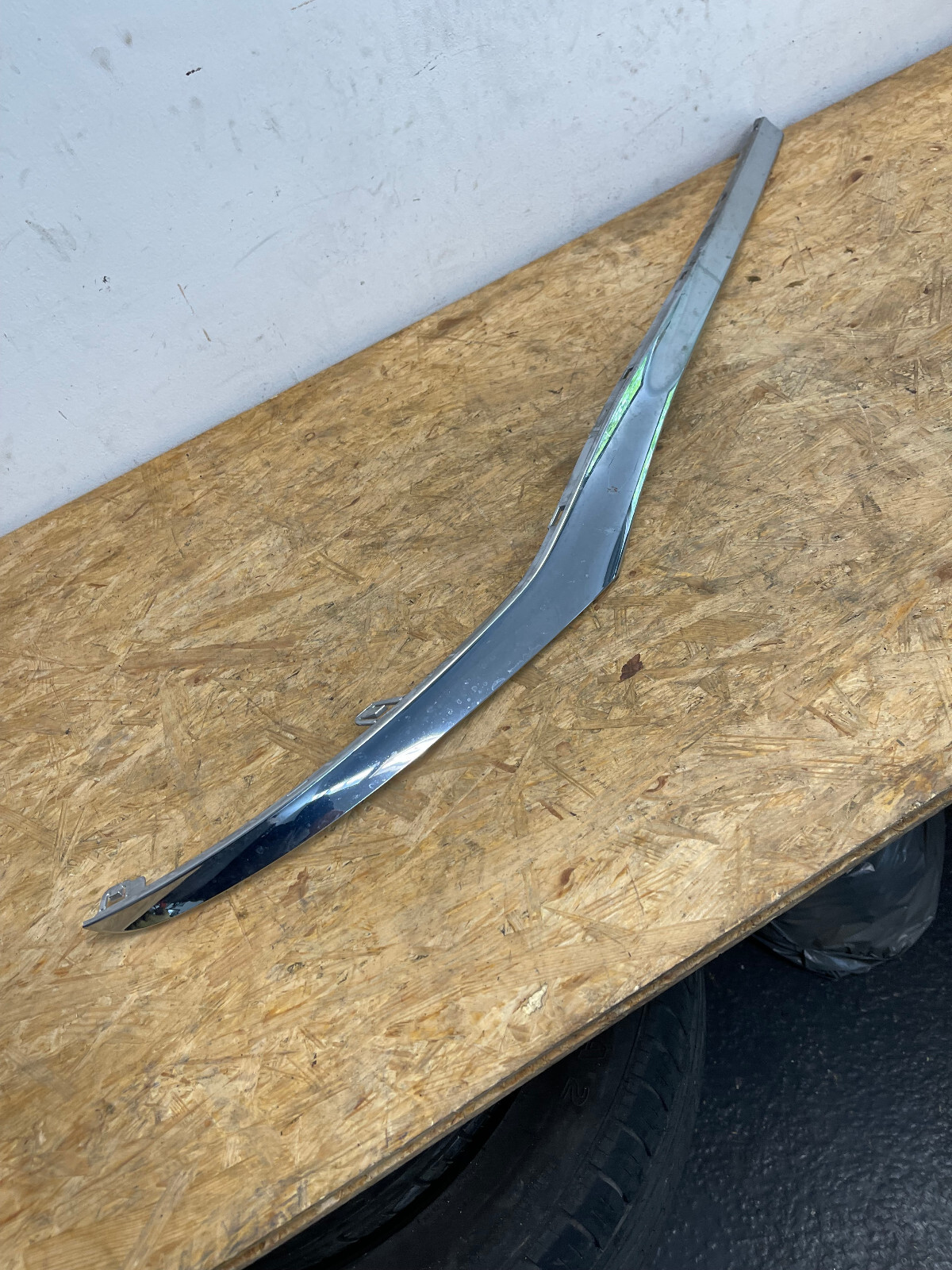 Mercedes Benz E-Klasse W213 Zierblende Chromleiste Spoiler vorne ...