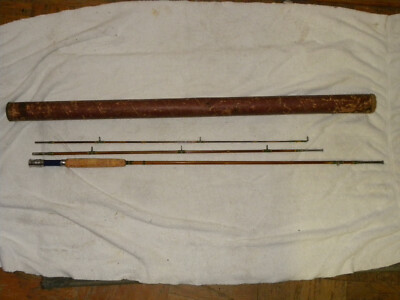 Vintage Unbranded South Bend 3pc Bamboo Fly Rod With Tube | eBay