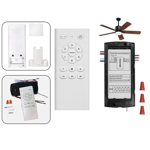 Diverse Functions of Ceiling Fan Remote Kit Including Light Controls ...