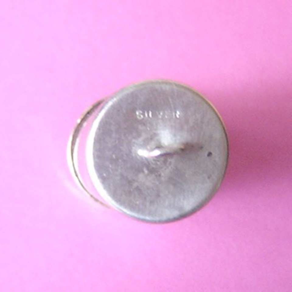 VINTAGE SILVER BRITISH TEN SHILLING NOTE IN CYLINDER CHARM | eBay
