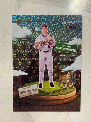 DANIEL DICKINSON 2025 ONIT LSU Tigers Baseball CITY LIMITS ssp Danny | eBay