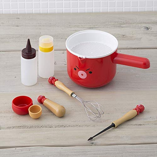 KAI Takoyaki Tool 5-piece set 2 picks Kitchen paper Oiling powder Next ...
