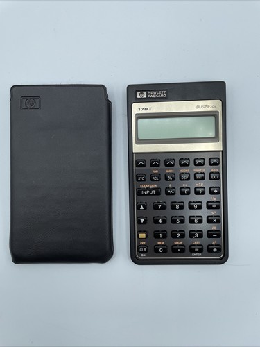 HP 17bII+ Financial Calculator with Case Tested Works 808736628204 | eBay
