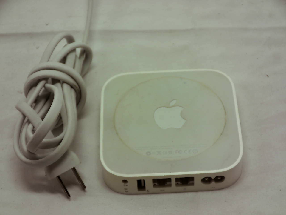 Apple Airport Express A1392 2nd Generation 802.11n WiFi Router Airplay ...