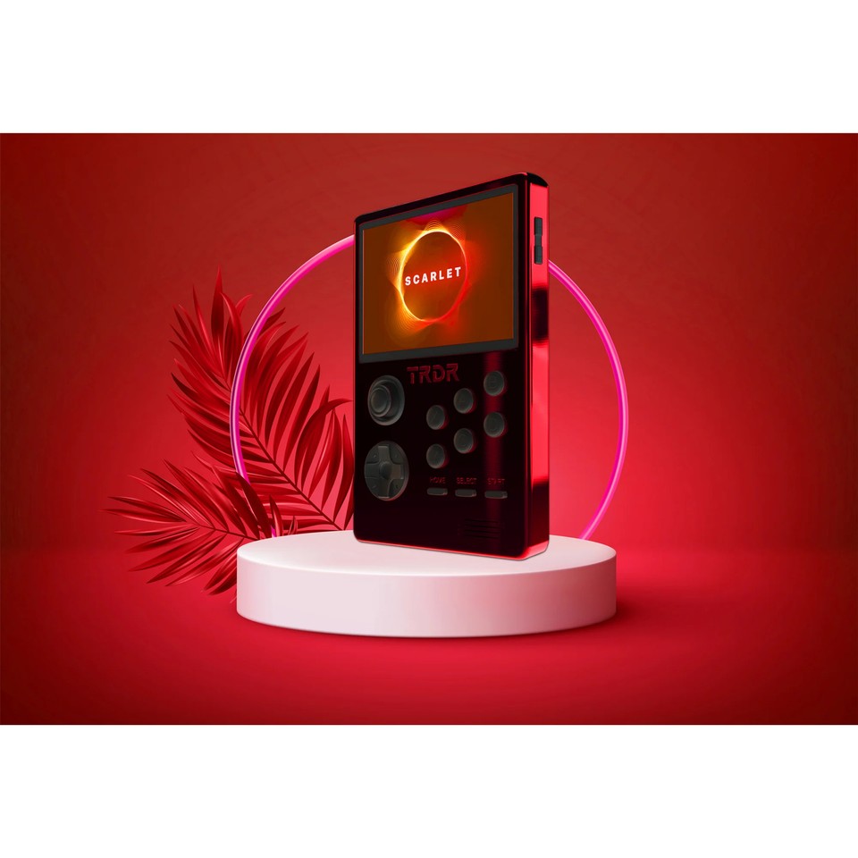 TRDR Gaming Pocket II Video Games Console RED | eBay