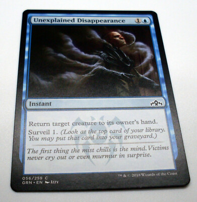 MTG Karte - Unexplained Disappearance - Instant - Magic the Gathering ...