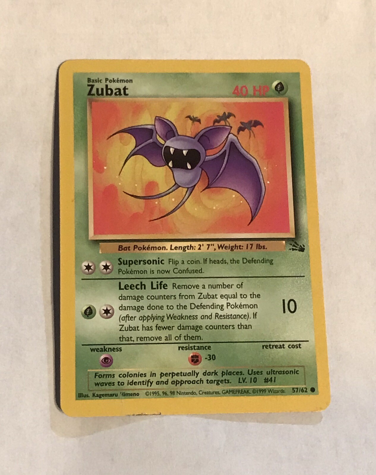 Zubat Pokémon Card | eBay