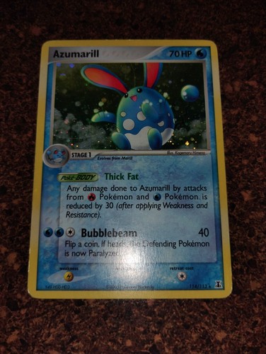 Pokemon ENGLISH Azumarill Delta Species HOLO SECRET RARE Card 114/113 ...