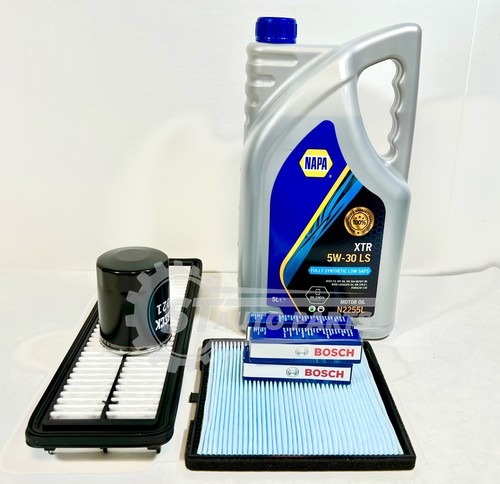 FOR HYUNDAI I10 SERVICE KIT WITH BOSCH SPARK PLUGS AND 5LTR ENGINE OIL ...