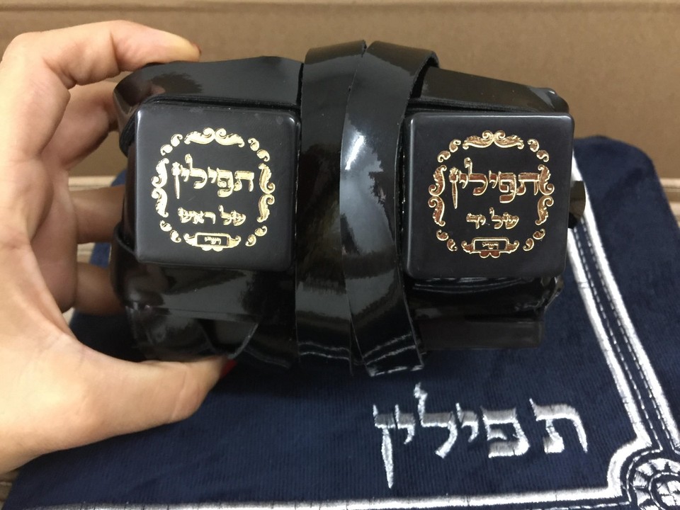 TOP QUALITY Tefillin Ashkenazi Kosher Phylacteries Ashkenazi For Left ...
