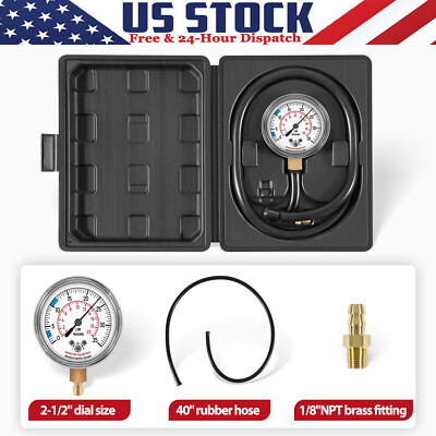 Manometer Gas Pressure Tester Natural Gas or LP Gas Manifold Pressure ...