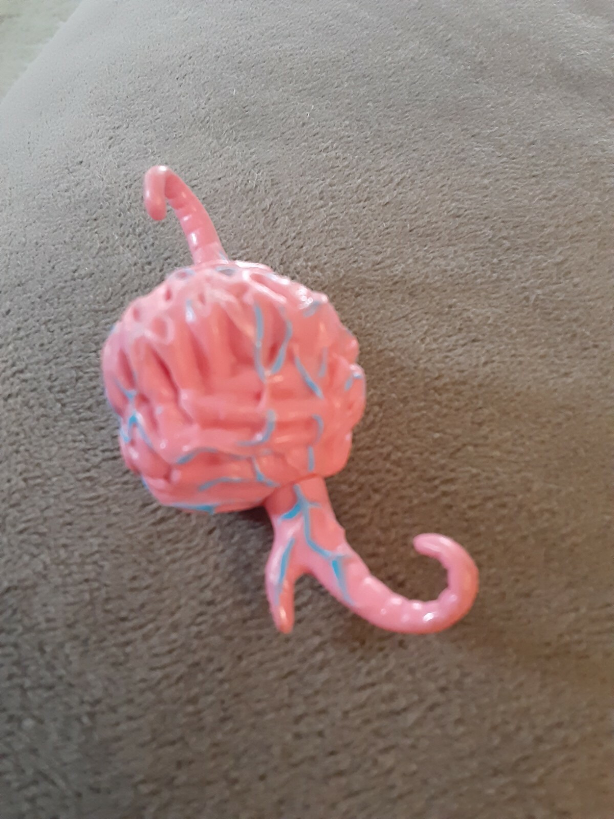 Teenage Mutant Ninja Turtles krang Figure 1989 TMNT brain blue veins ...
