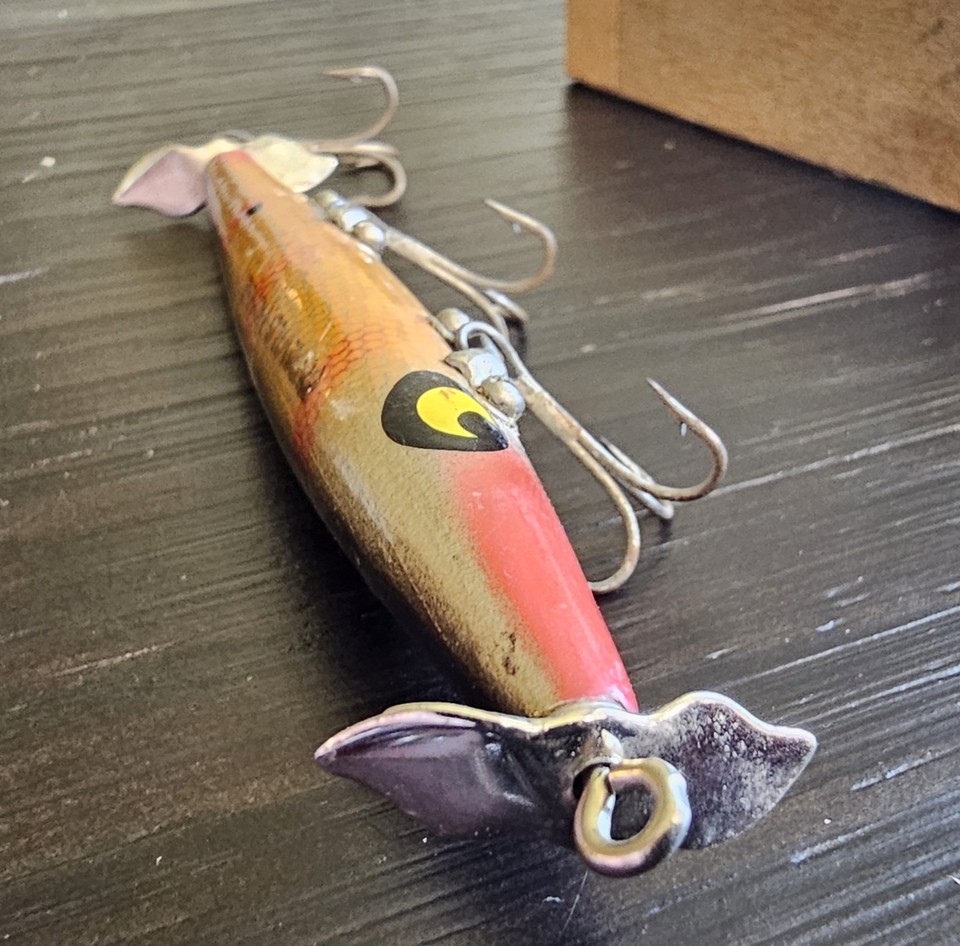 Smithwick Vintage Lure No. F 208 Horse Floater NOS in Org Box STUNNING ...