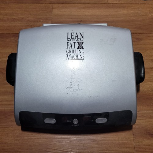 George Foreman Grill Press XL GRP99 Removable Plates 6-Servings NO DRIP ...