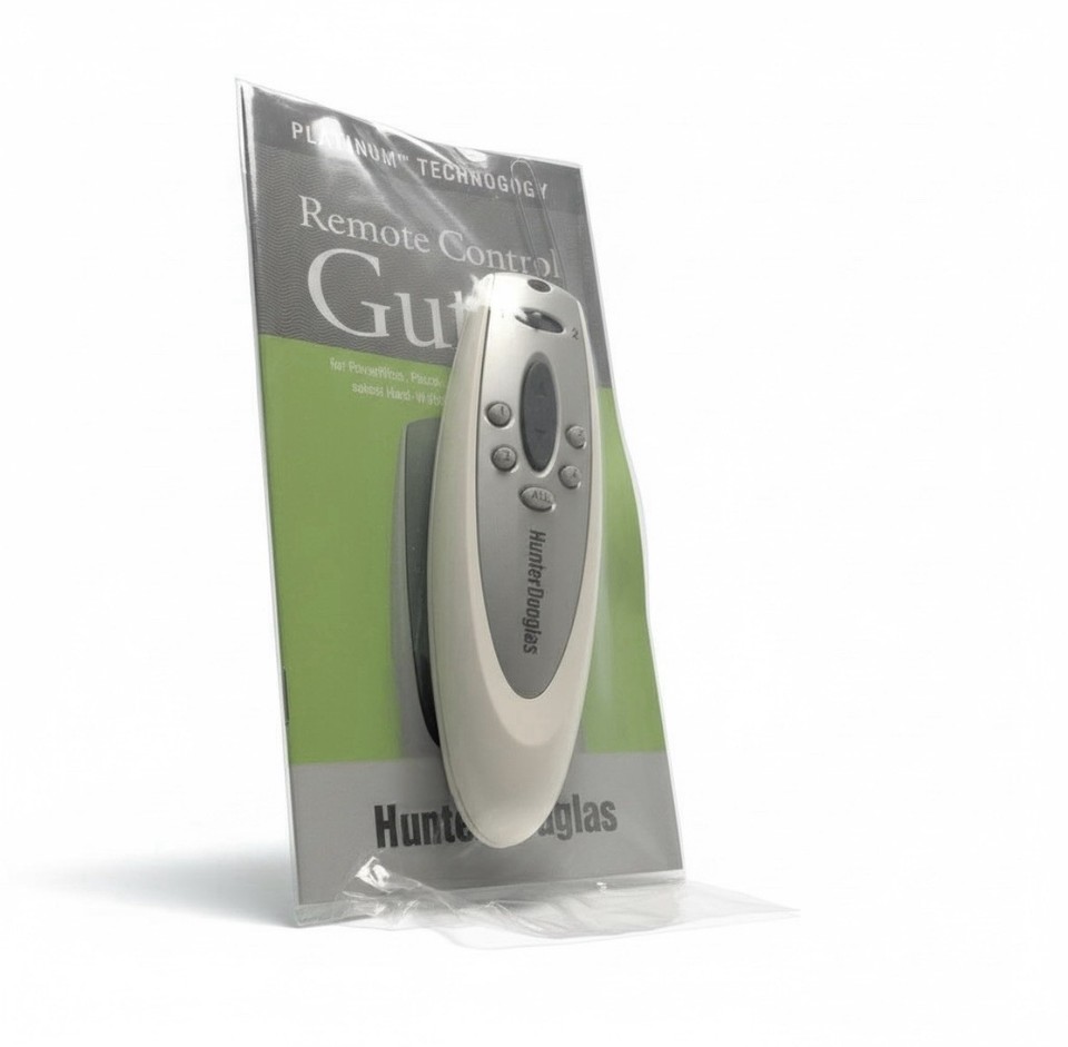 Hunter Douglas Platinum Remote Control NEW- PowerGlide, PowerRise and ...