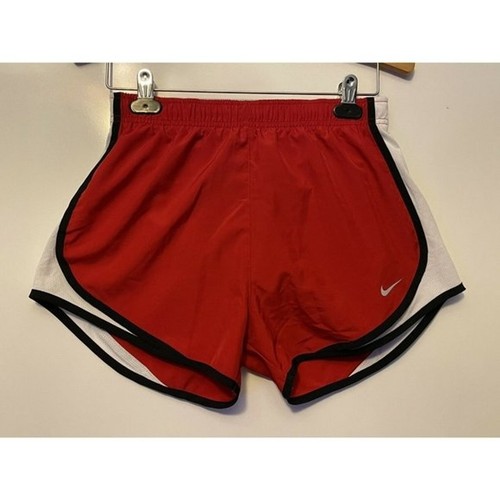 Nike DriFit Red Black White Running Shorts Womens Small | eBay