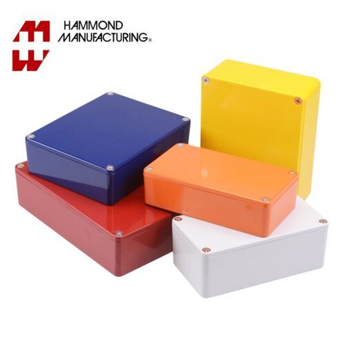 Hammond Diecast Stompbox Enclosure Aluminium All Colours Sizes | eBay