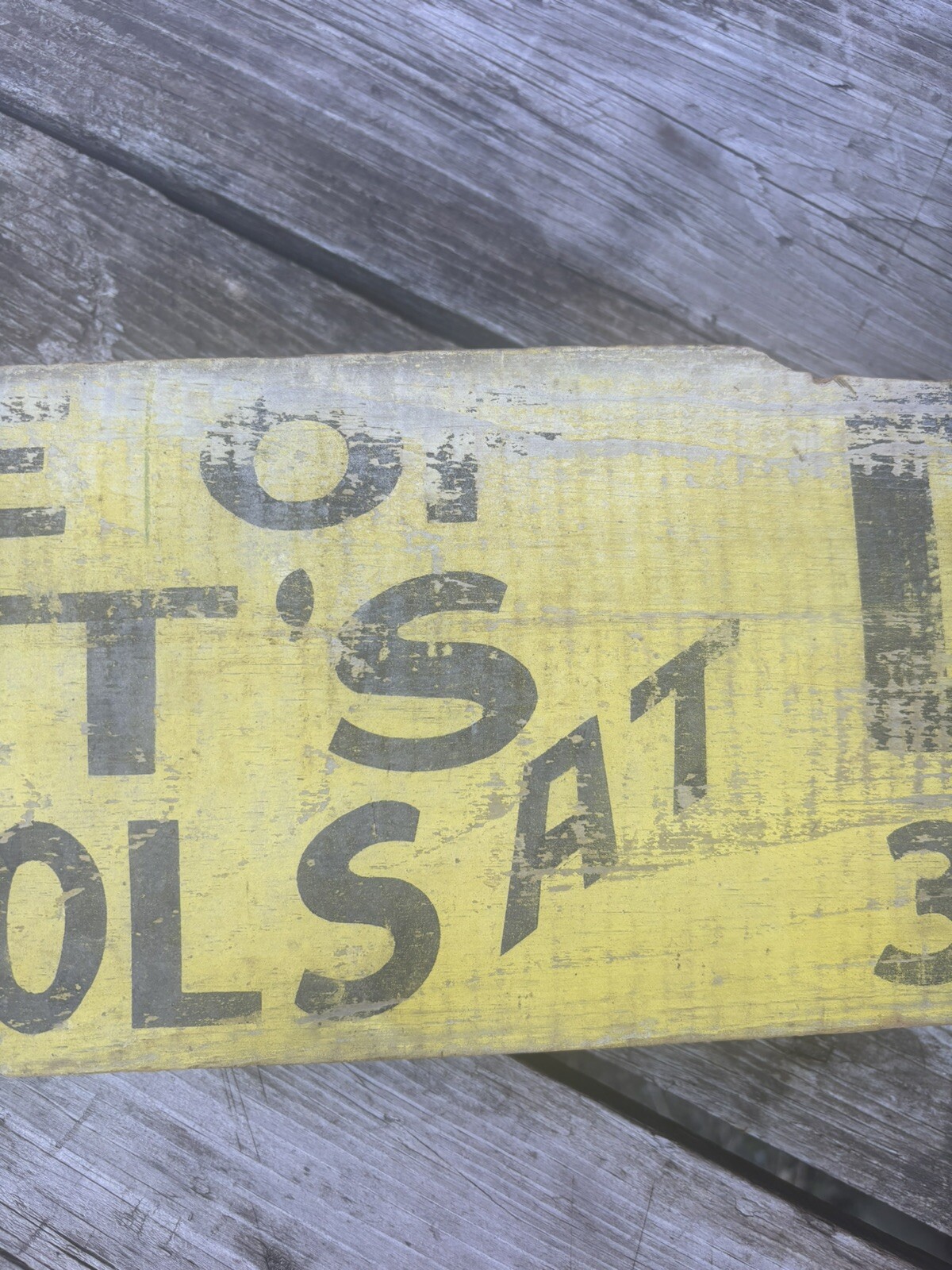 Antique Wooden Starrett Tools Trade Sign DUTT Bros BANGOR PA Primitive ...