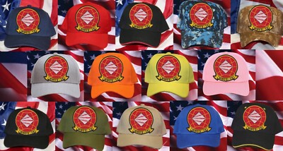 US MARINE WING COMMUNICATIONS SQUADRON HAT PATCH CAP MWCS 38 GIFT PATCH ...
