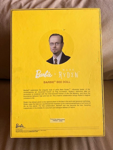 Mattel Barbie Bee x Mark Ryden Collector Doll Silkstone New In Shipper ...