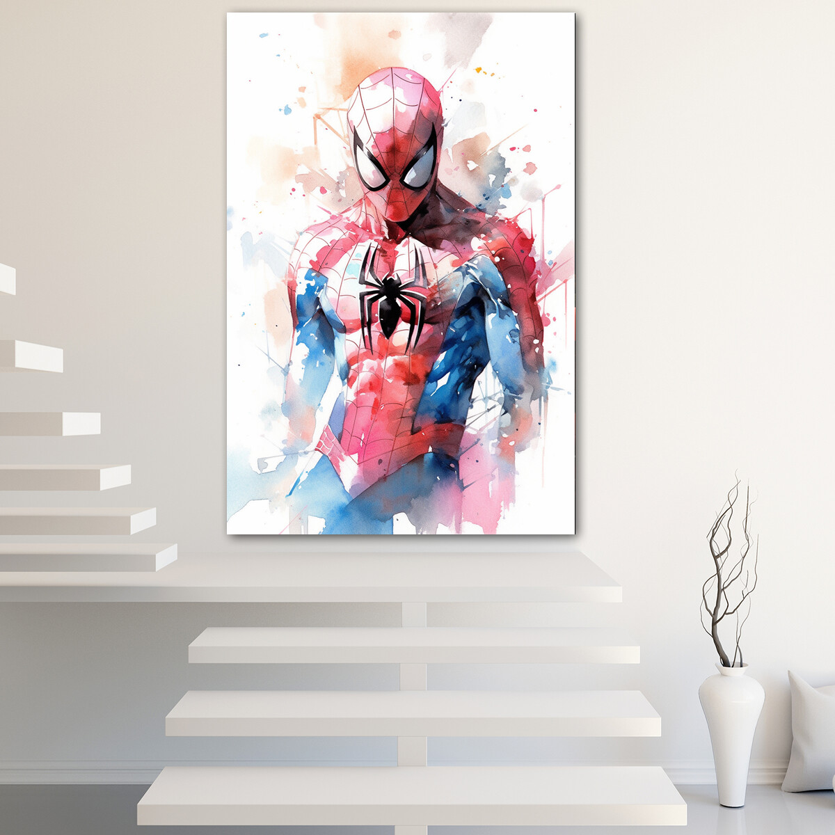 Spiderman Canvas Painting Wall Art Posters Landscape Canvas Print ...