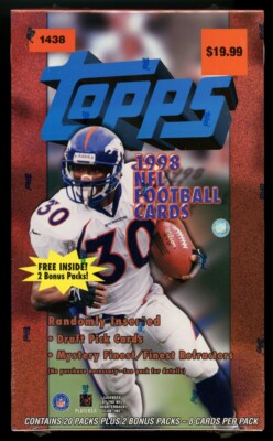 1998 Topps Football - Individual Base Cards - U PICK!!! | eBay