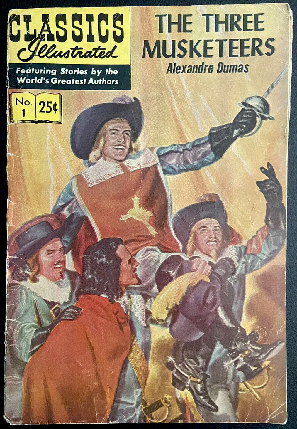 * Classics Illustrated #1 The Three Musketeers VG combine shipping ...