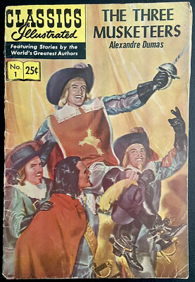 * Classics Illustrated #1 The Three Musketeers VG combine shipping ...