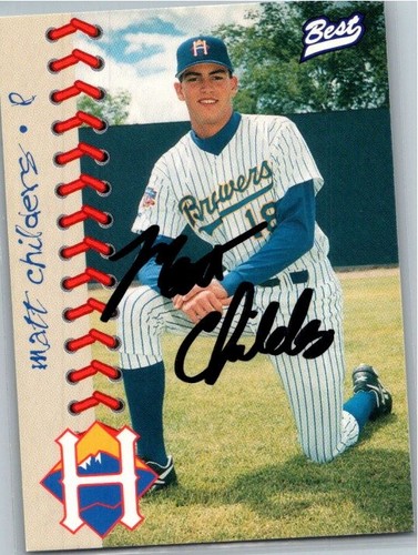 1997 -Matt Childers- Best Autograph/Signed/Auto Baseball Card #9 ...
