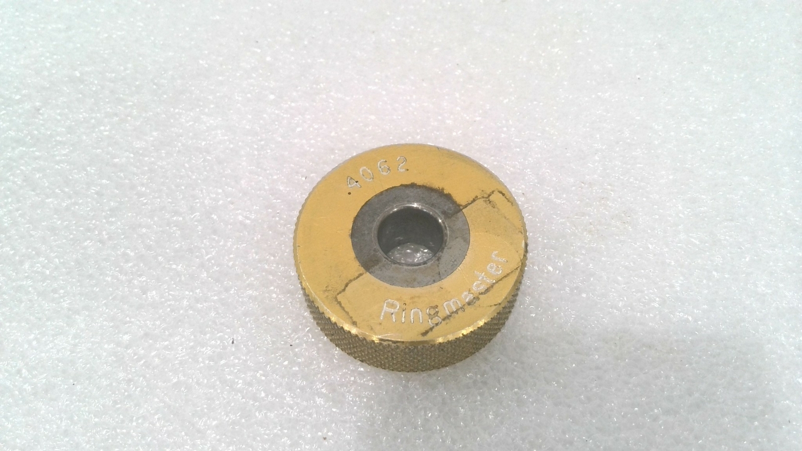 RINGMASTER .4062" YELLOW BORE RING GAGE, 1-1/2" OD, 1/2" WIDTH, HEAVY ...