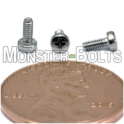 Qty - 7,500 M1.6 x 4mm DIN 7985A Phillips Pan Machine Screw, A2 ...