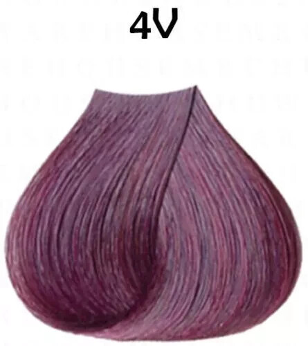 Satin Ultra Vivid Natural Fashion Dye Hair Color Violet Brown, 4V, 90 ...