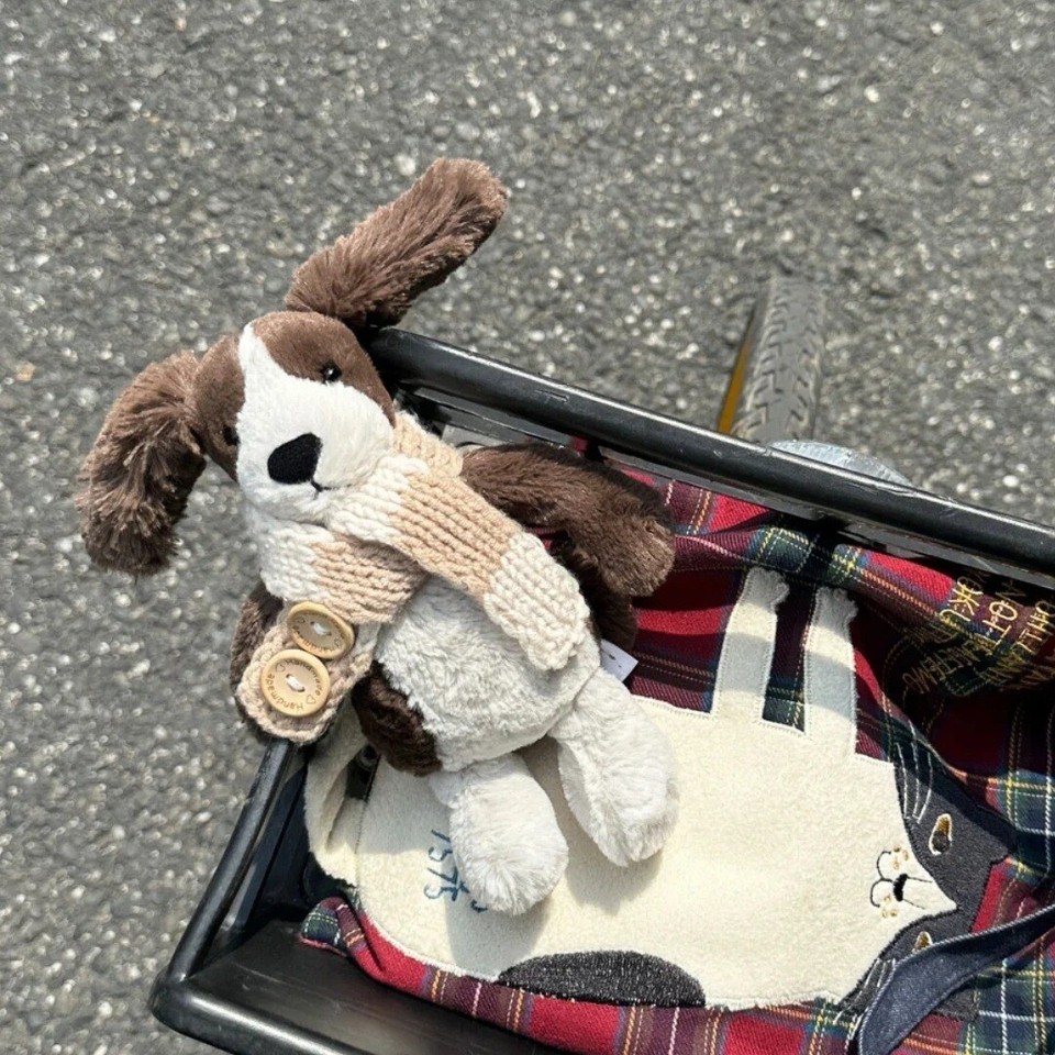 Jellycat BASHFUL FUDGE PUPPY [MEDIUM] Soft Plush Toy FUN Stuffed ...