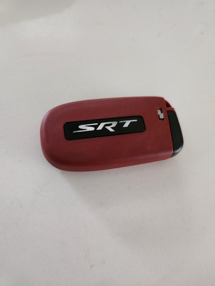 RED SRT HELLCAT KEY FOB shell Dodge Charger Challenger Jeep Chrysler | eBay